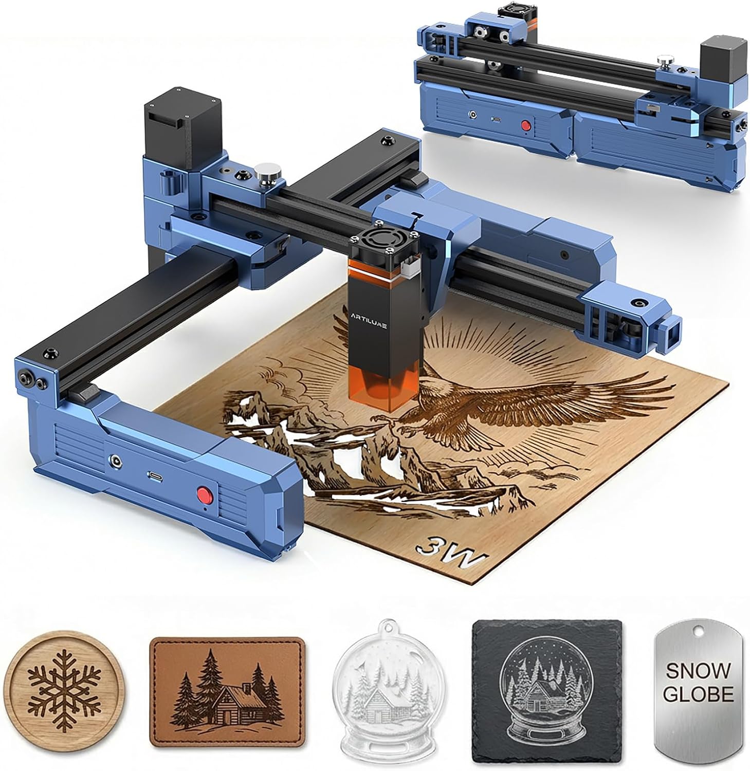ARTILUME T1 Foldable Laser Engraver | Portable Laser Engraver